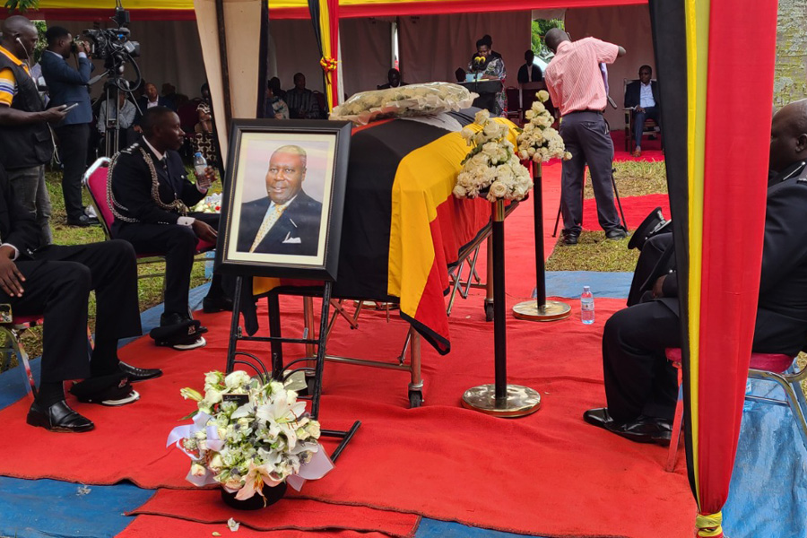 Dr Martin Aliker laid to rest