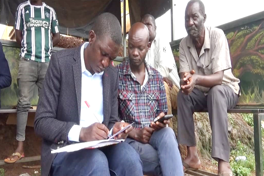 NUP 'foot soldiers' scour Jinja in membership registration