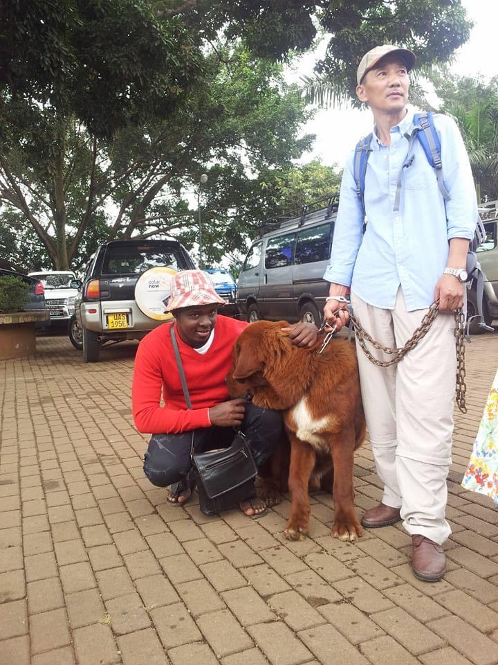 Revelers marvel at first ever dog beach party in Uganda