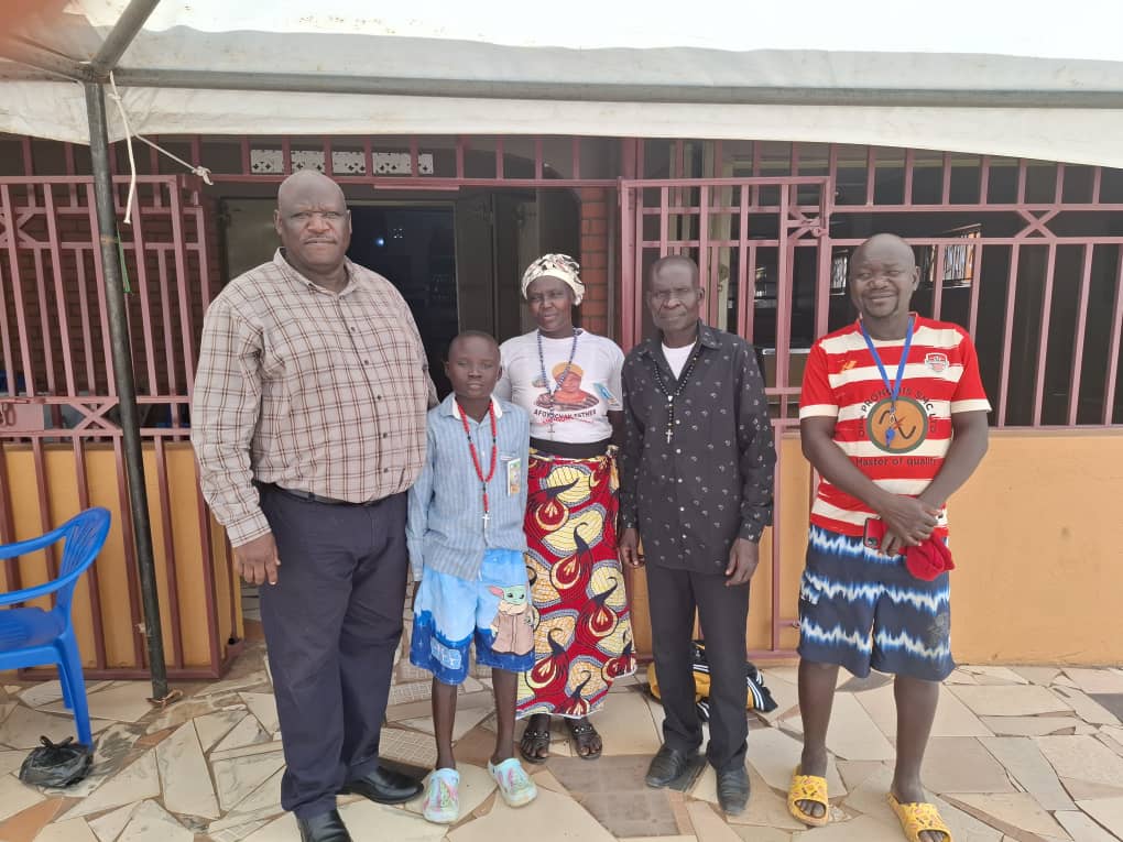 Dombo takes in 11-year-old Nebbi pilgrim