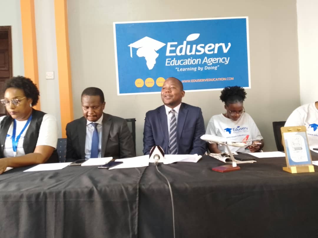 Six students flagged off to europe