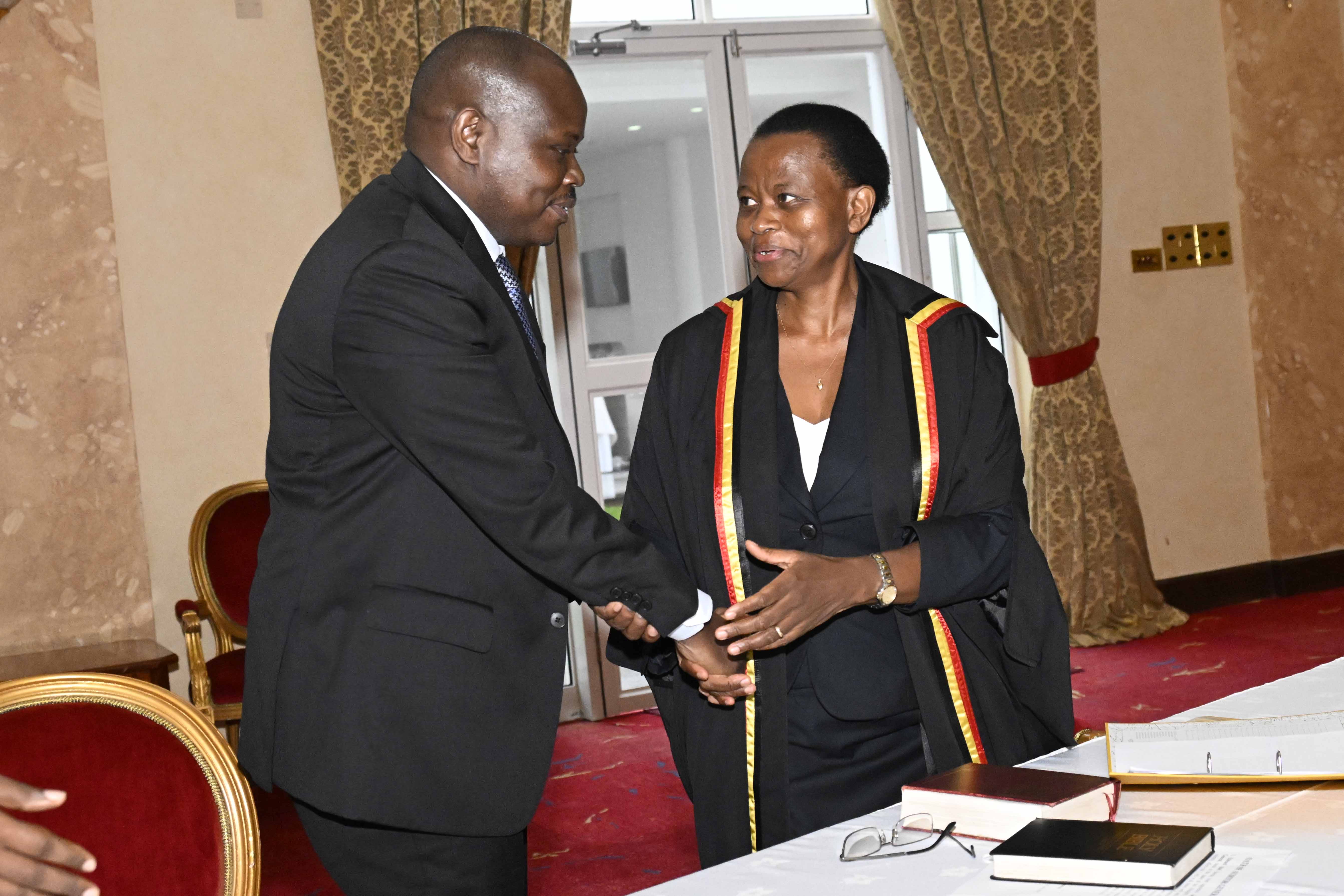 Akol swears in as new Auditor General