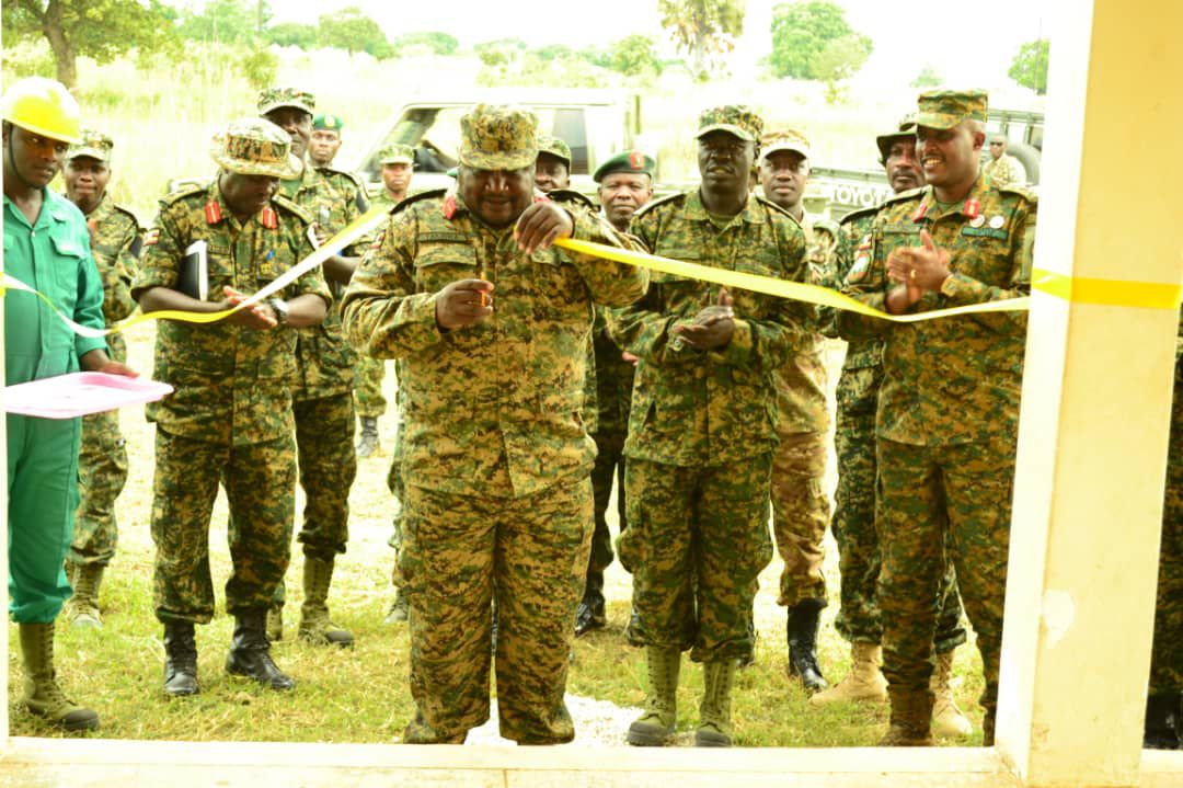 Deputy UPDF Land forces commander commissions 52 housing units
