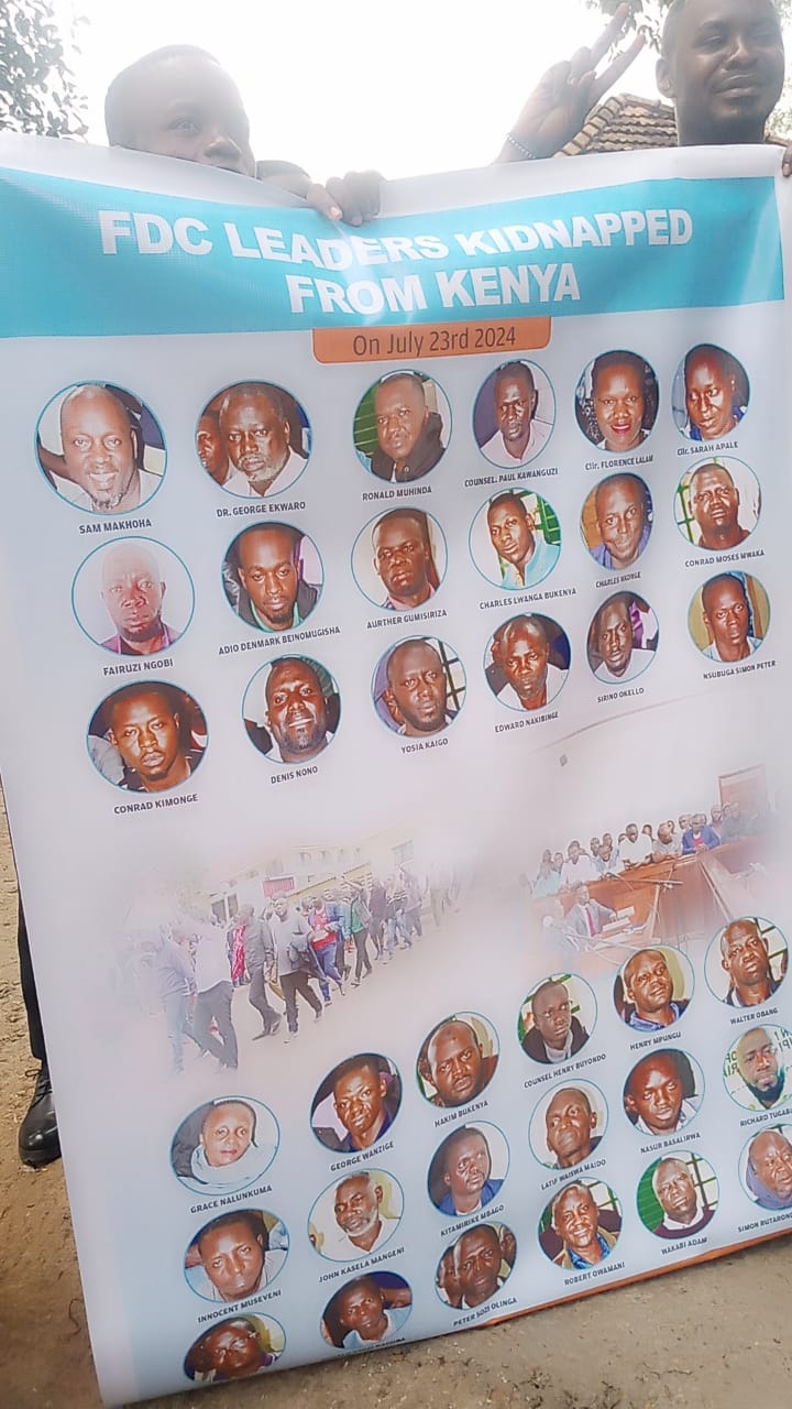 FDC Katonga demands answers over members arrested in Kenya