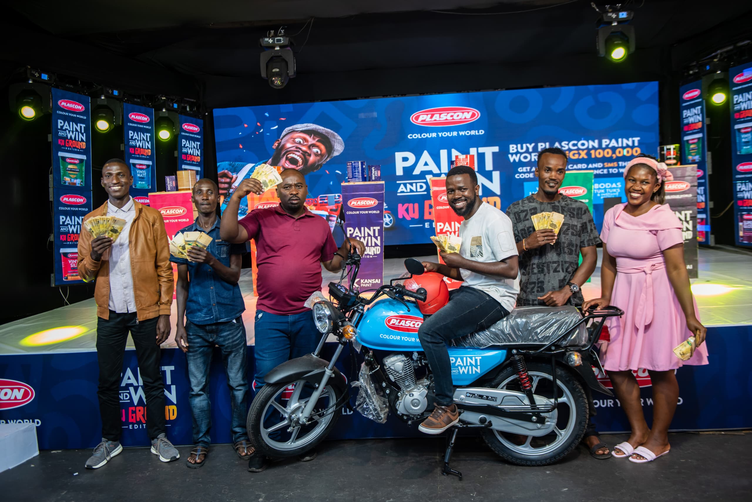 Plascon rewards 12 customers with cash, motorcycles in first two weeks ...