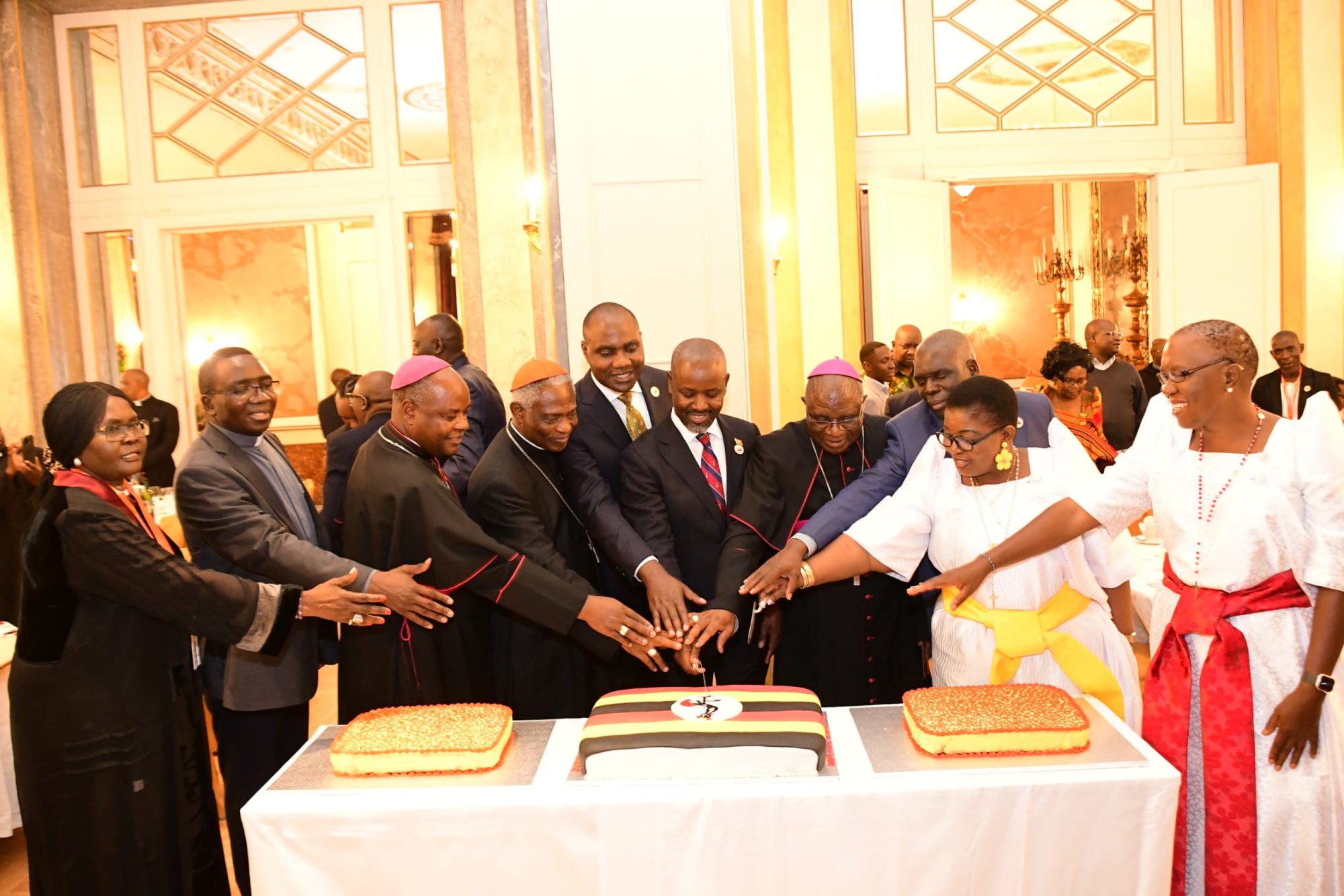 Museveni hails Christian values at Uganda Martyrs' canonization ...