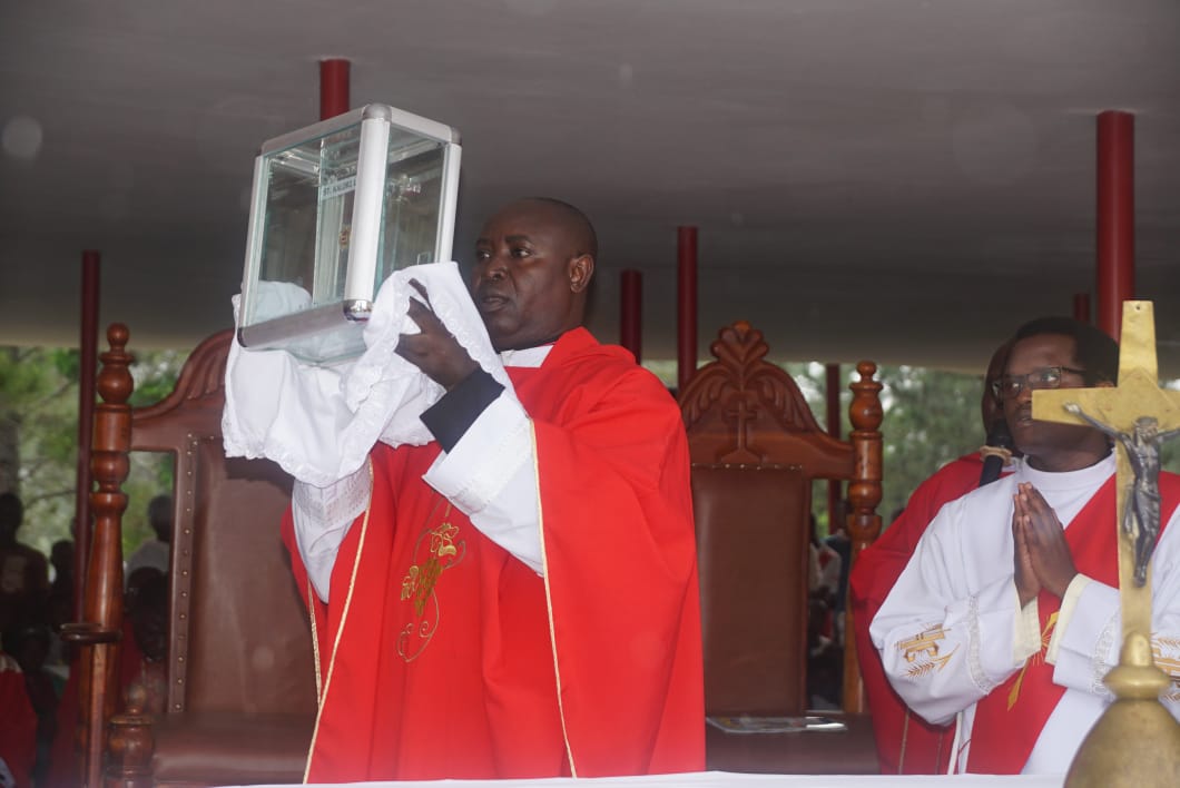 Relics of St Matia Mulumba Venerated at His Birthplace in Mayuge