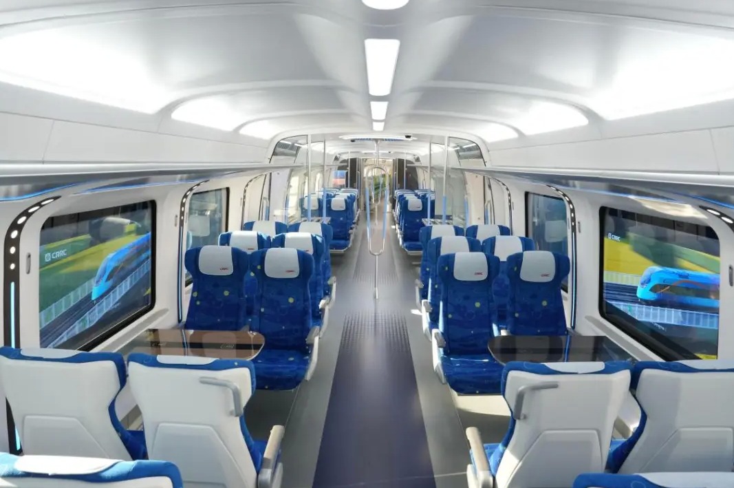 China's first Hydrogen Energy Smart Intercity EMU launched