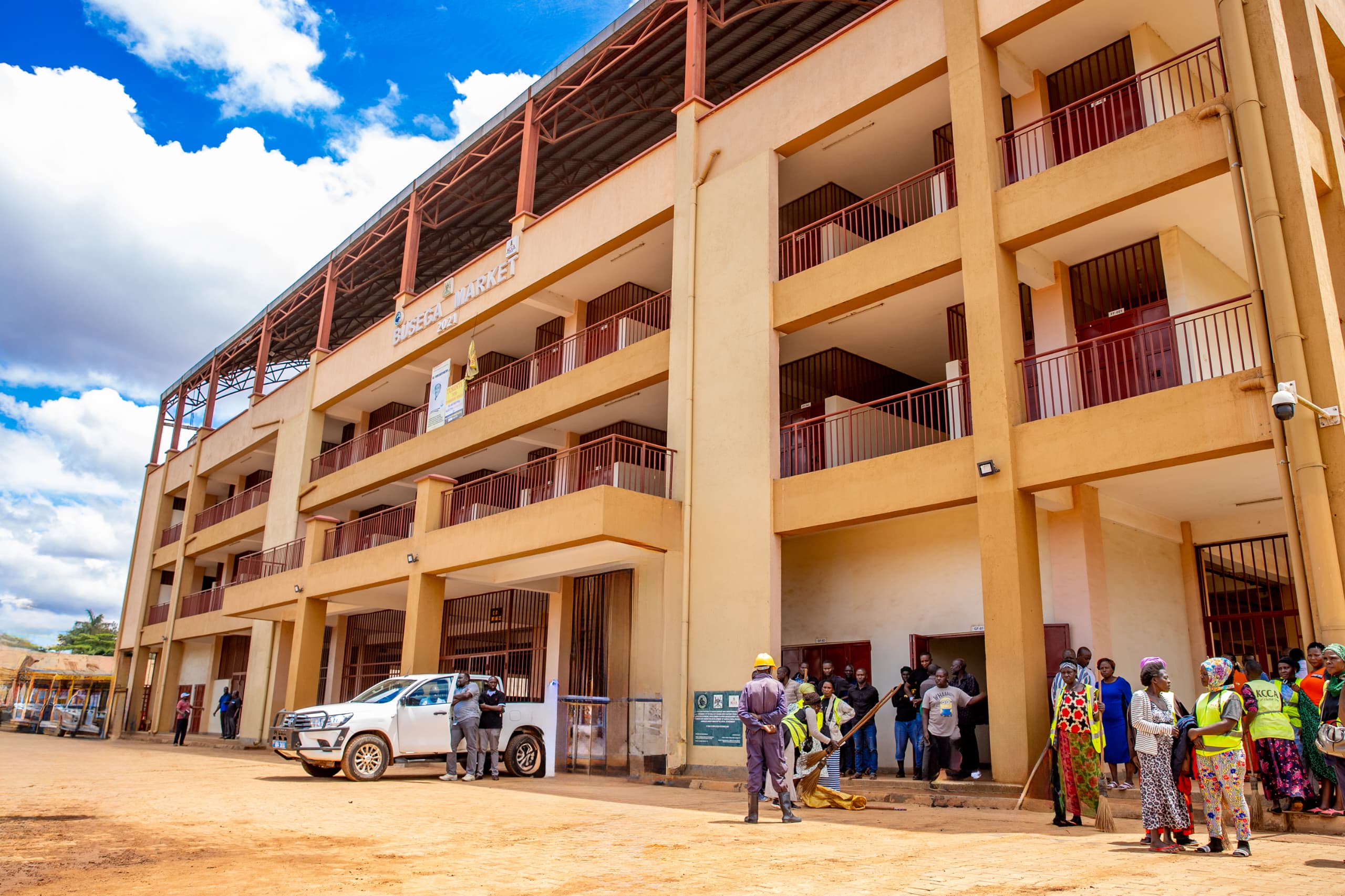 New Busega market opens for business