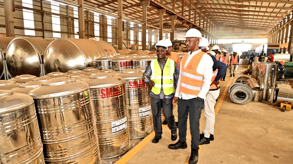 Ggoobi pledges govt support for Steel and Tube Industries