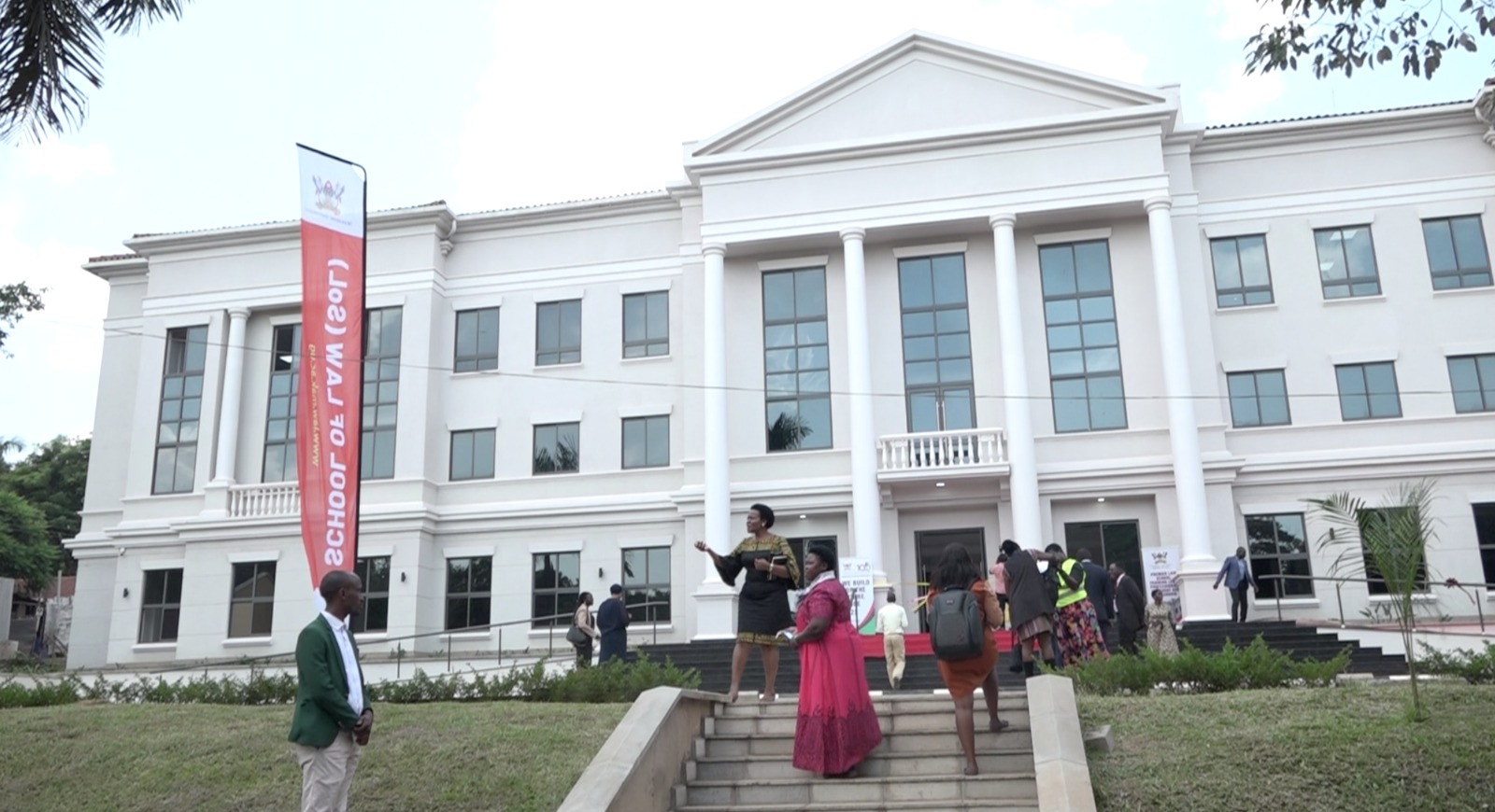 Mrs Museveni Unveils Makerere's New School of Law, Refurbished Lumumba Hall