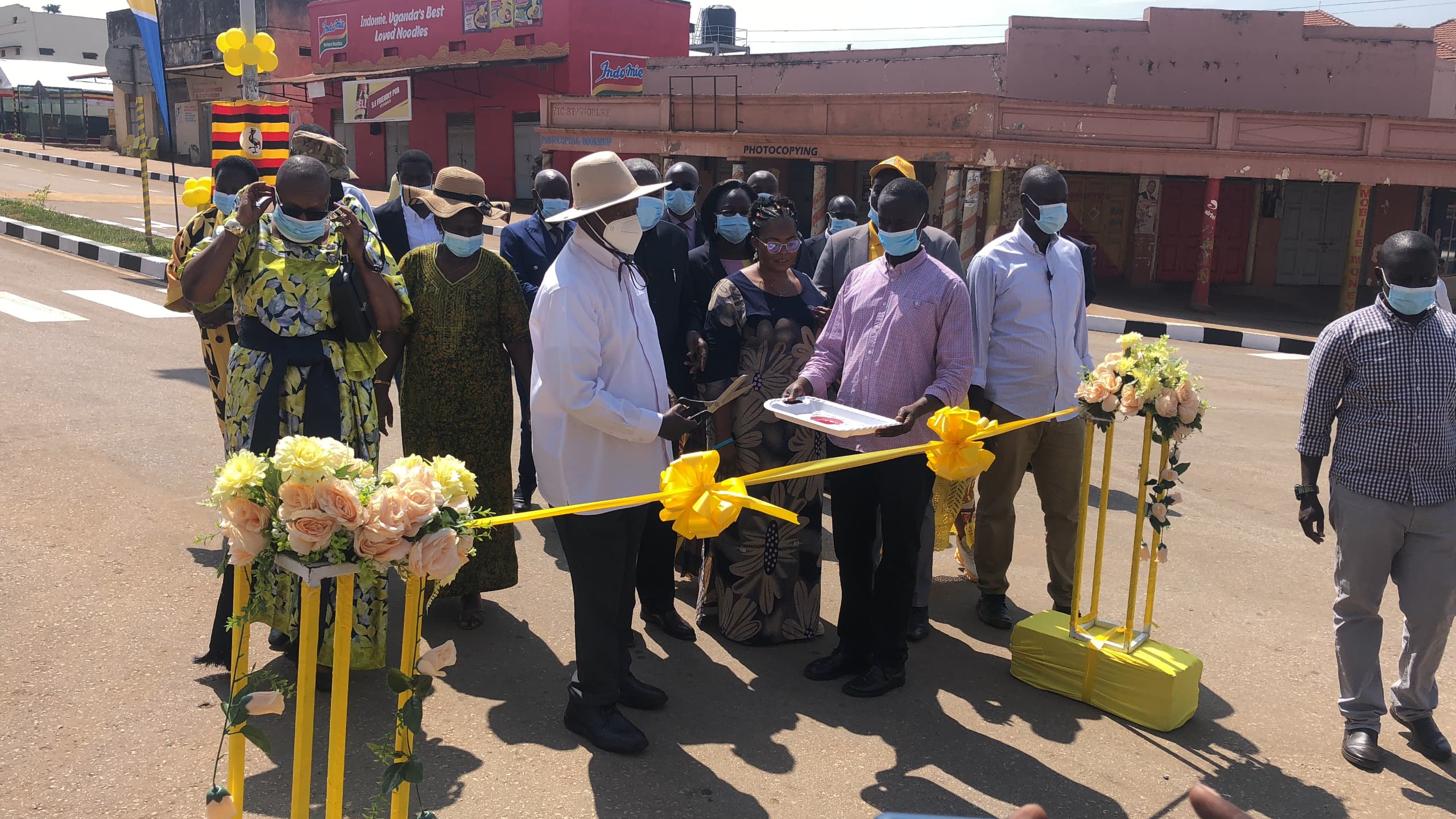 Museveni Launches Shs50bn USMID Road Project in Mbale City