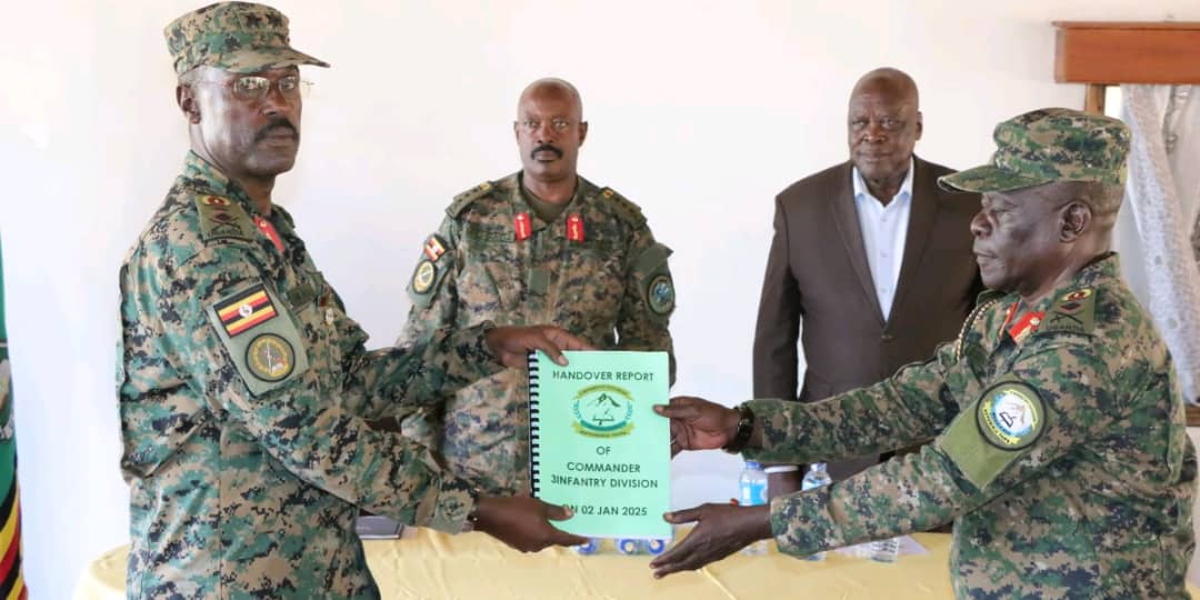 Brig Gen Sserunkuma takes over as new commander of 3rd Infantry Division