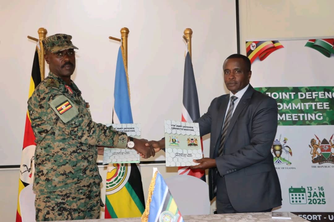Uganda,Kenya Strengthen Defence Ties For Regional Stability