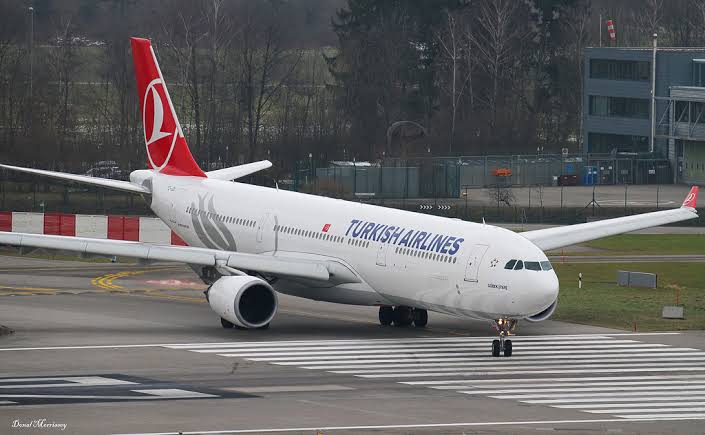 Turkish Flight Circles Entebbe Skies for Three Hours