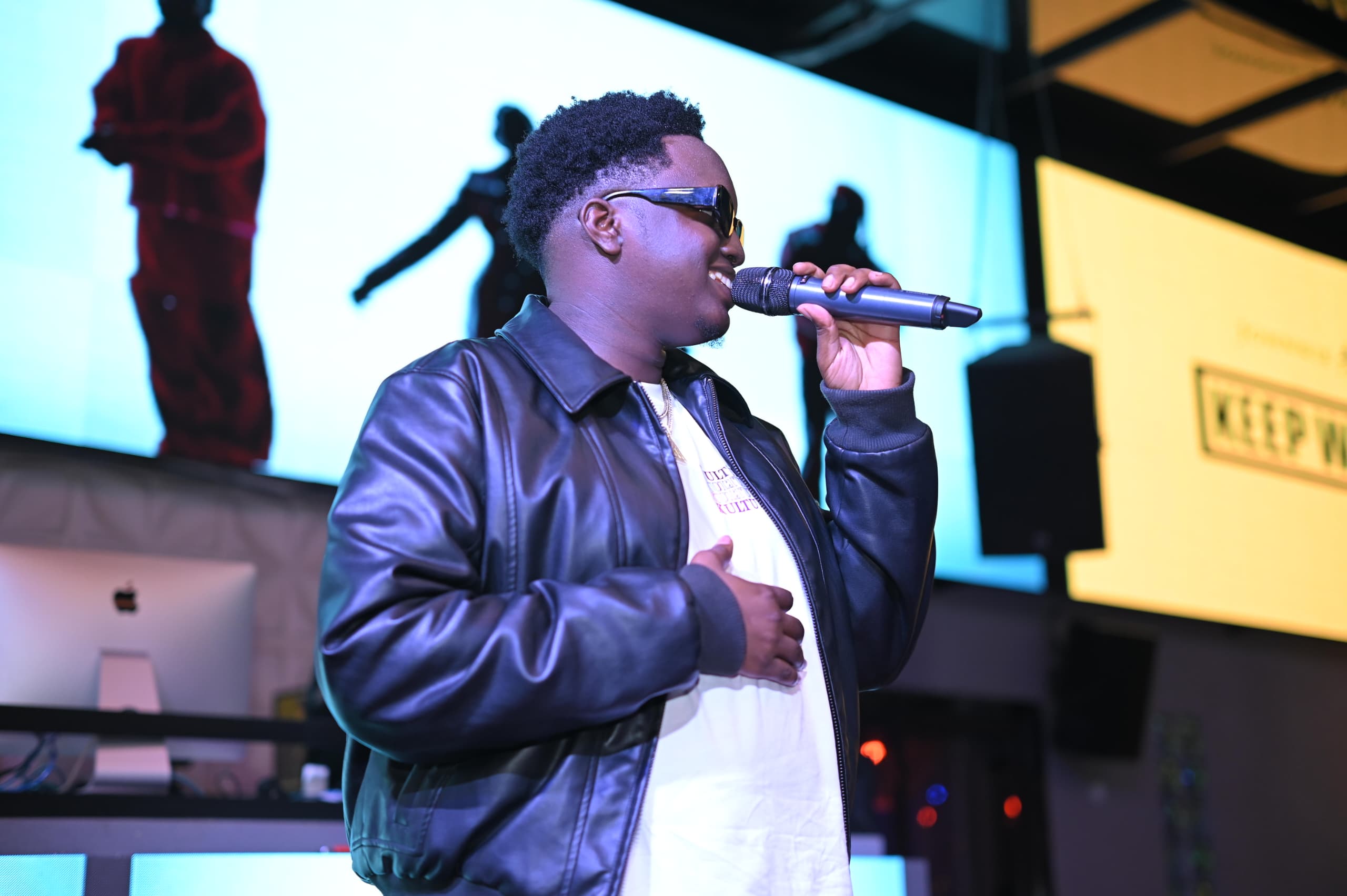 Joshua Baraka celebrated at the Trace Awards Tour in Kampala