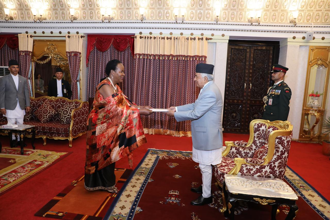 Uganda's High Commissioner to New Delhi presents credentials to Nepal ... Uganda's High Commissioner to New Delhi presents credentials to Nepal ...