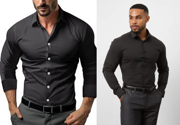 Ugandan Men Embracing Perfect Fitting Shirts