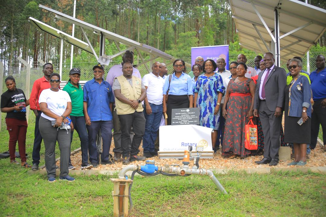 Rotary Brings Piped Water to Busunju for First Time