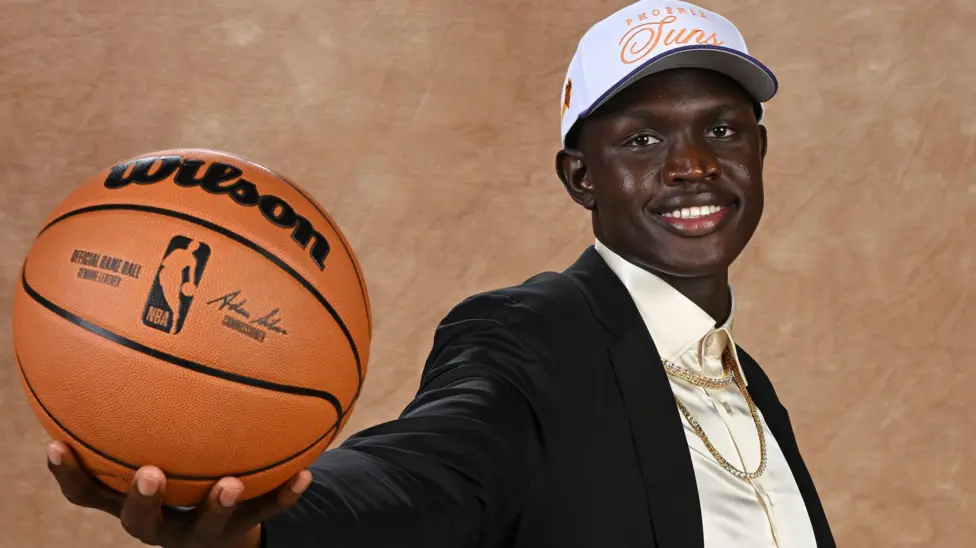 Maluach's rise from South Sudan to 10th pick at NBA Draft