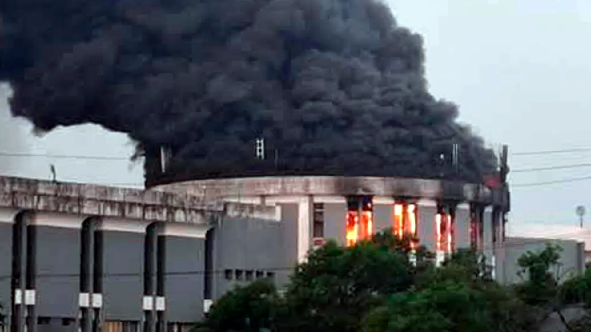Liberia's ex-speaker charged with arson over parliament fire