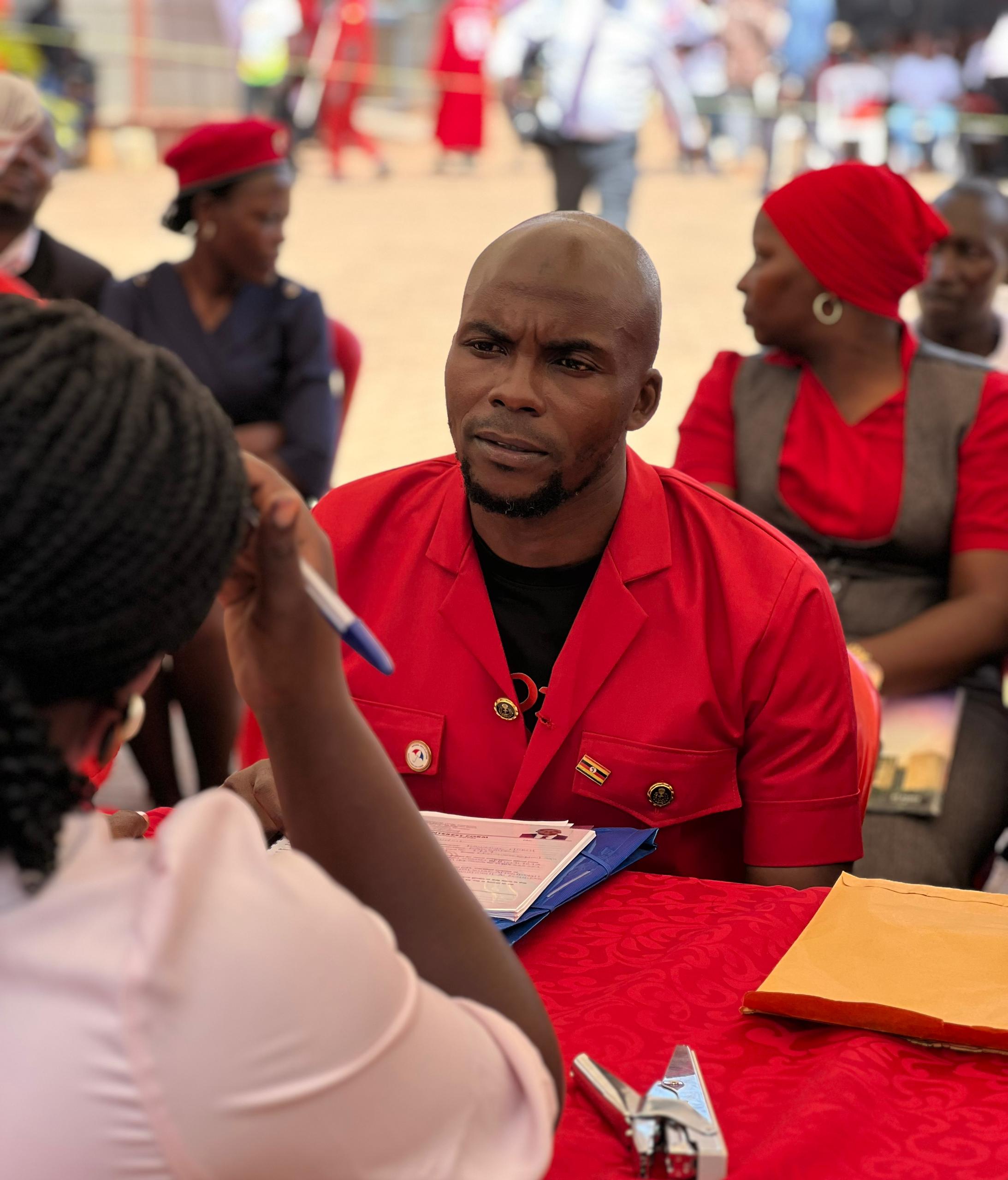 Aspiring Leaders Return Expression of Interest Forms at NUP,Emphasize ...