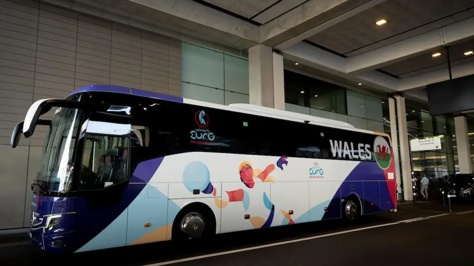 Wales team bus involved in accident on way to training