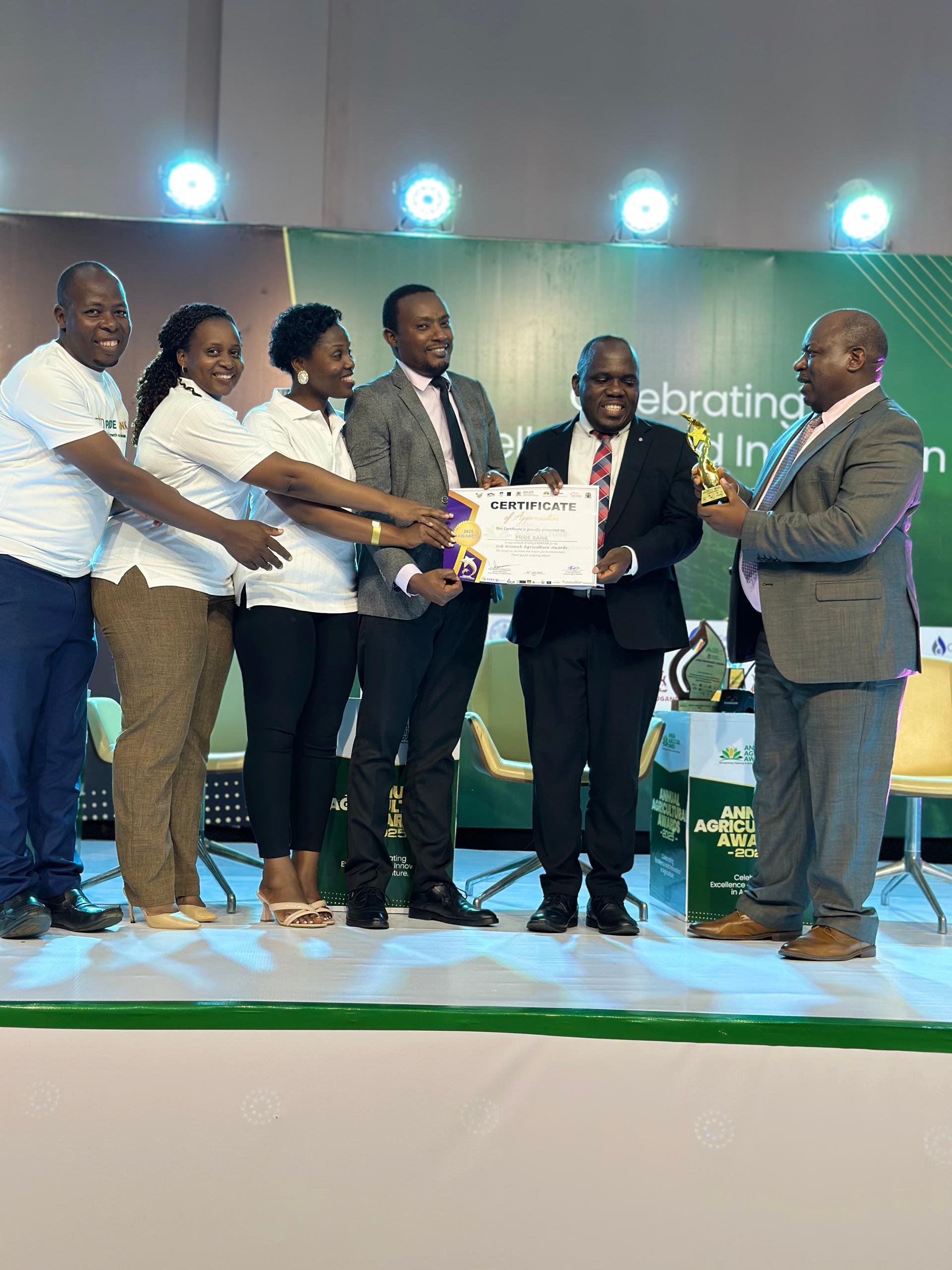 Pride Bank Wins Big at Agricultural Excellence Awards