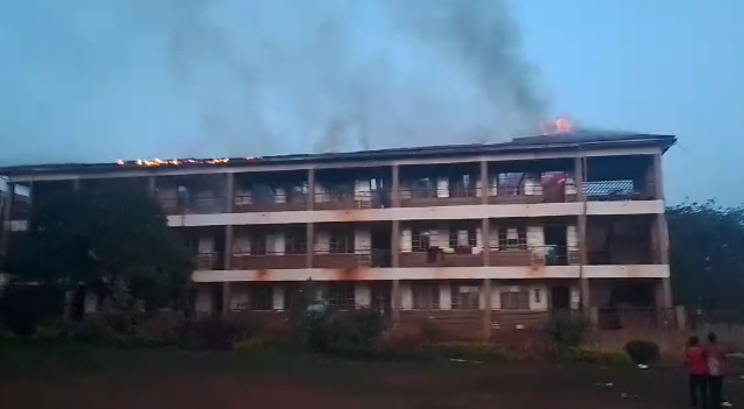 Fire Guts Kakira High School