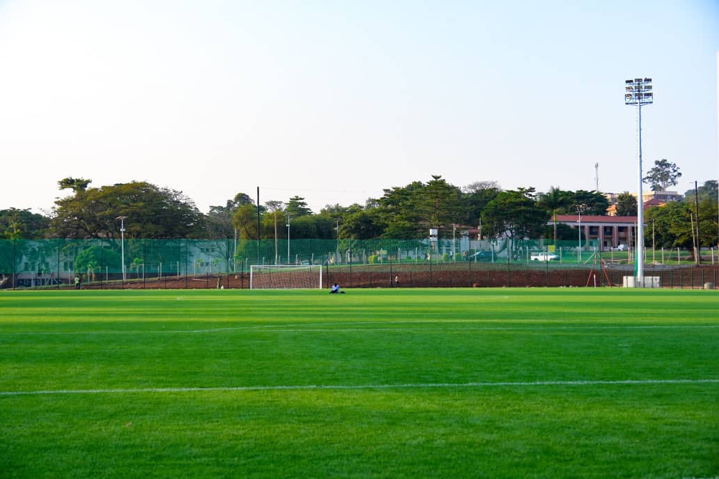 Kyambogo training pitch completed, ready for CHAN and AFCON games