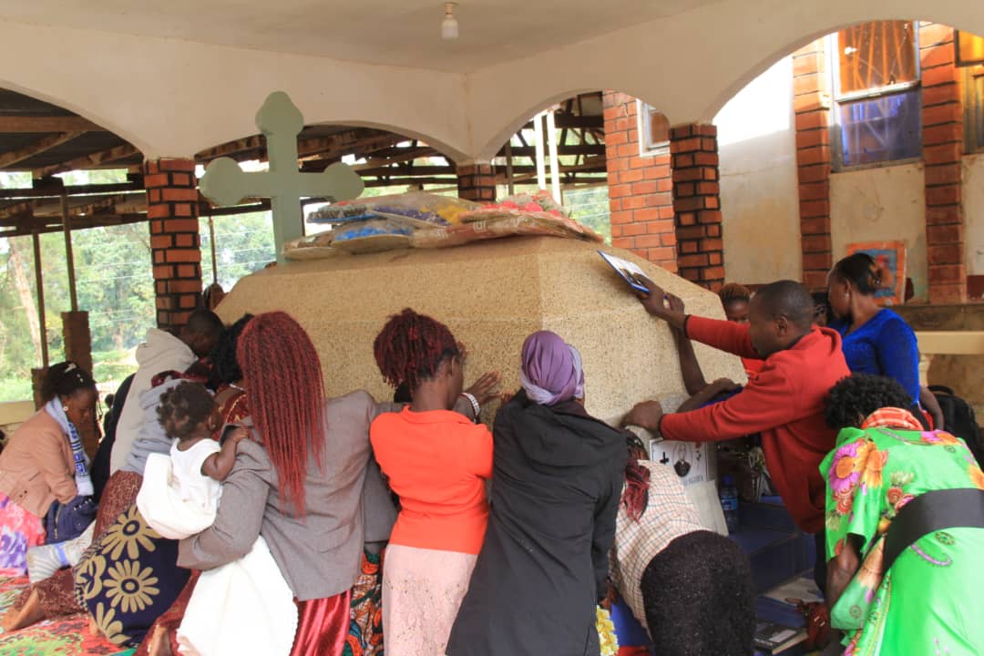 Thousands Honour Msgr Ngobya in Masaka | Nilepost