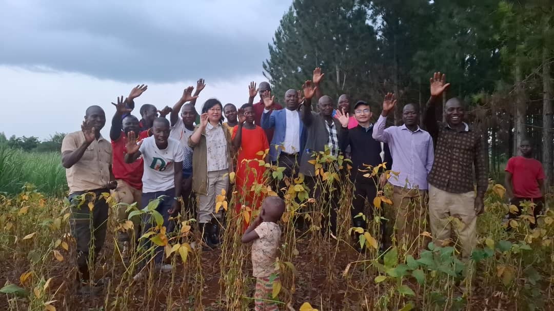 Chinese Agriculture Experts Tour Busoga to Assess Soybean-Chili Project