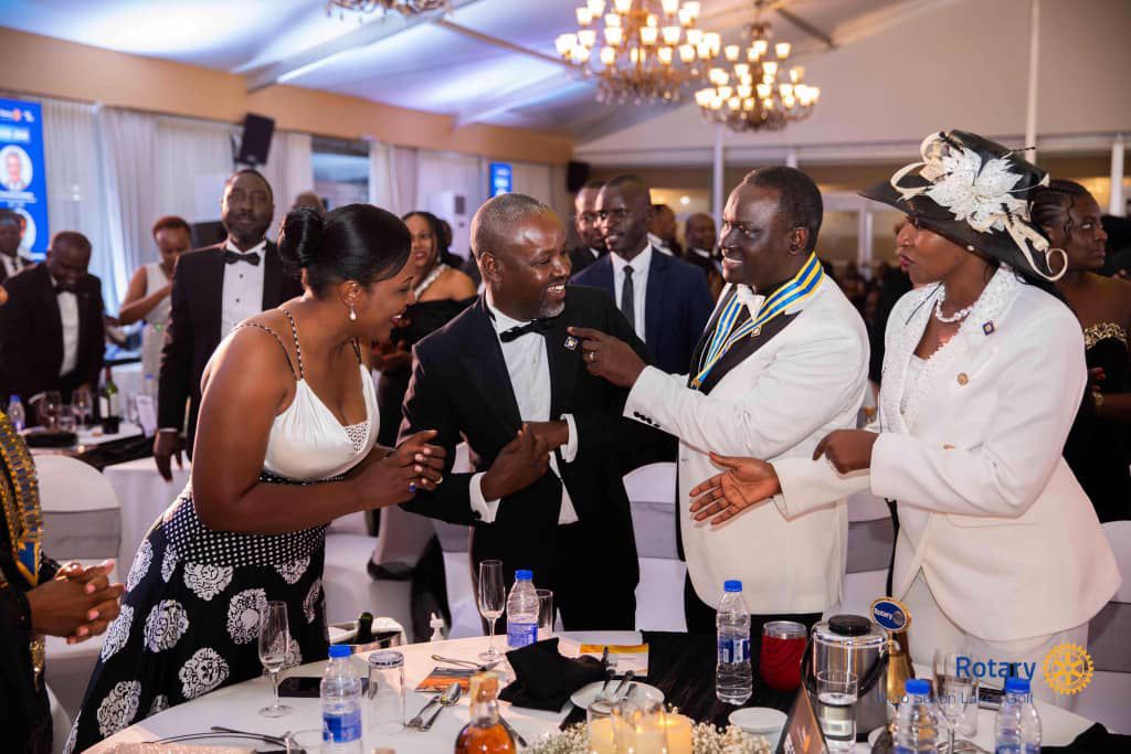 Tayebwa Hails Kin Kariisa, Urges Rotarians to Serve Without Regret
