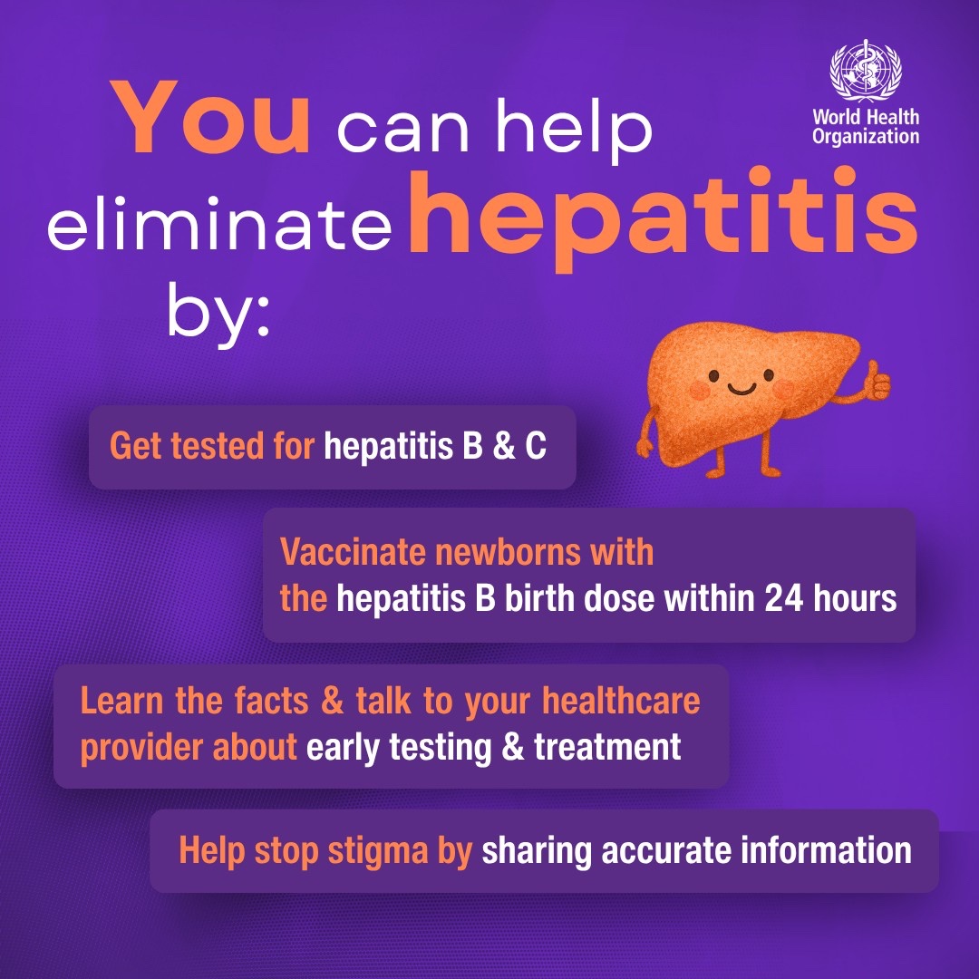 On World Hepatitis Day, WHO Urges Global Action to Eliminate Deadly Virus