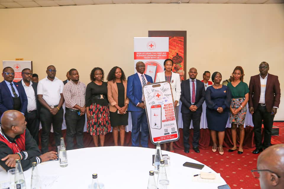 Uganda Red Cross Launches First Aid Blended Learning App