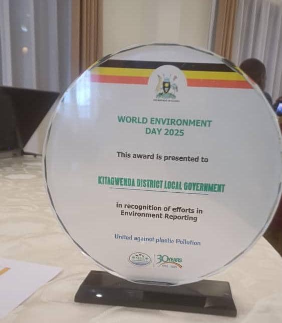 Kitagwenda Recognised as Best District in Environment Reporting, Wins ...