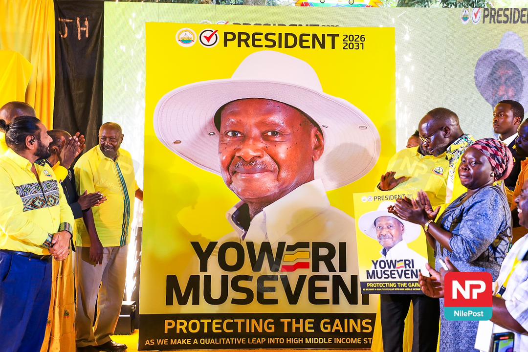 PHOTOS: Museveni Launches 2026 Campaign Poster