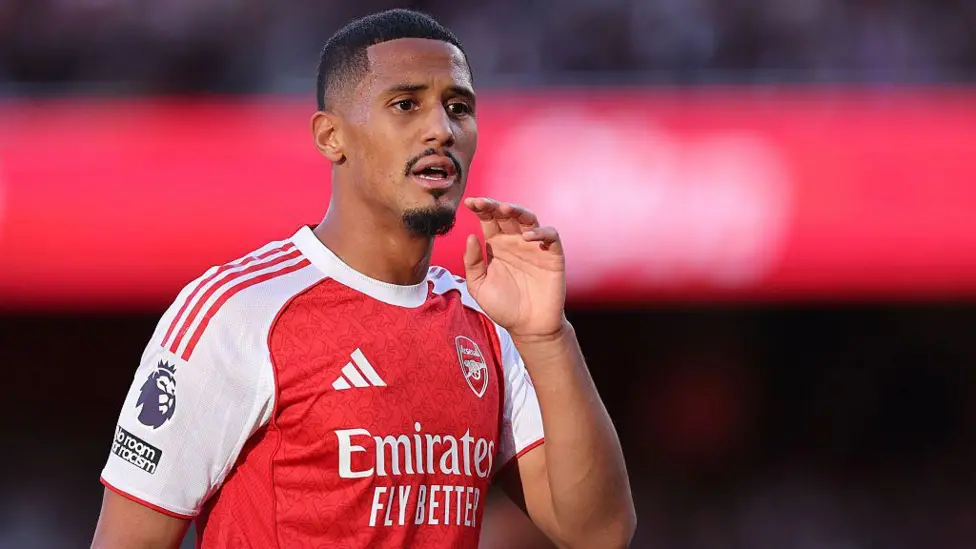 Saliba agrees new five-year contract with Arsenal