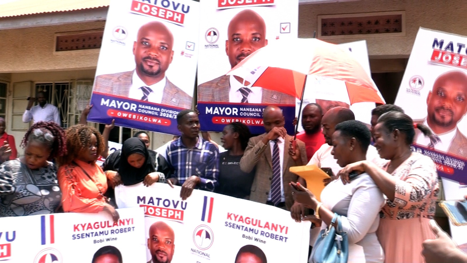 Chaos Erupts in Nansana Over NUP Party Cards