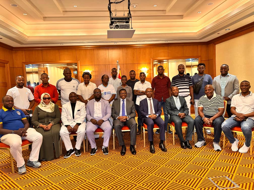 Katikkiro Mayiga Urges Baganda Leaders in UAE to Lead Through Service