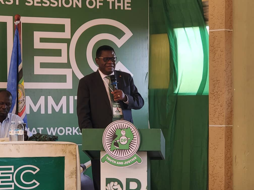 DP Holds First Sitting of 13th NEC as New Members Sworn In