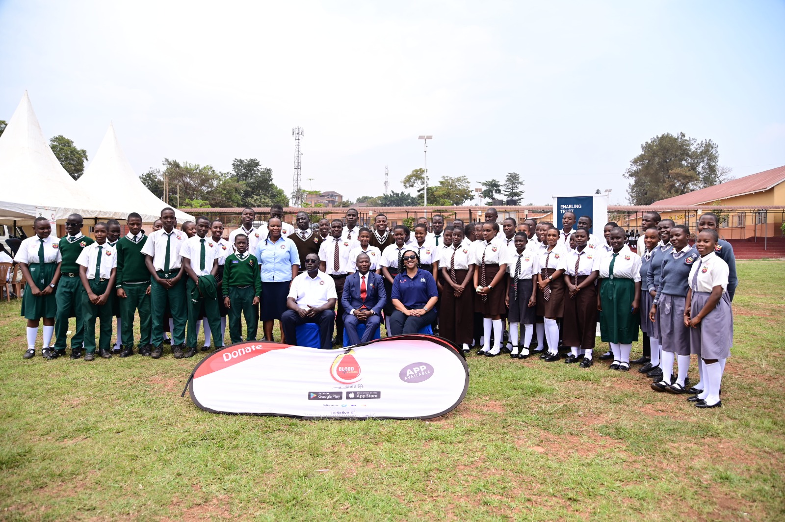 SICPA Uganda and UBTS Launch Blood Donation Drive at Kitebi Secondary ...