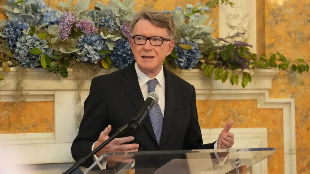 UK ambassador to US called Epstein 'best pal' in birthday message