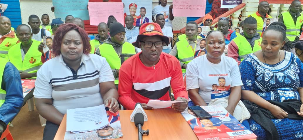 NUP Supporters in Mukono Protest Delayed Card Distribution for Woman MP ...