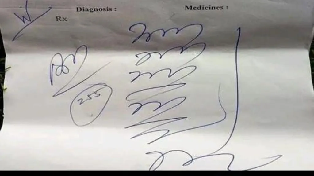 No more Doodling: Indian court tells doctors to fix their handwriting