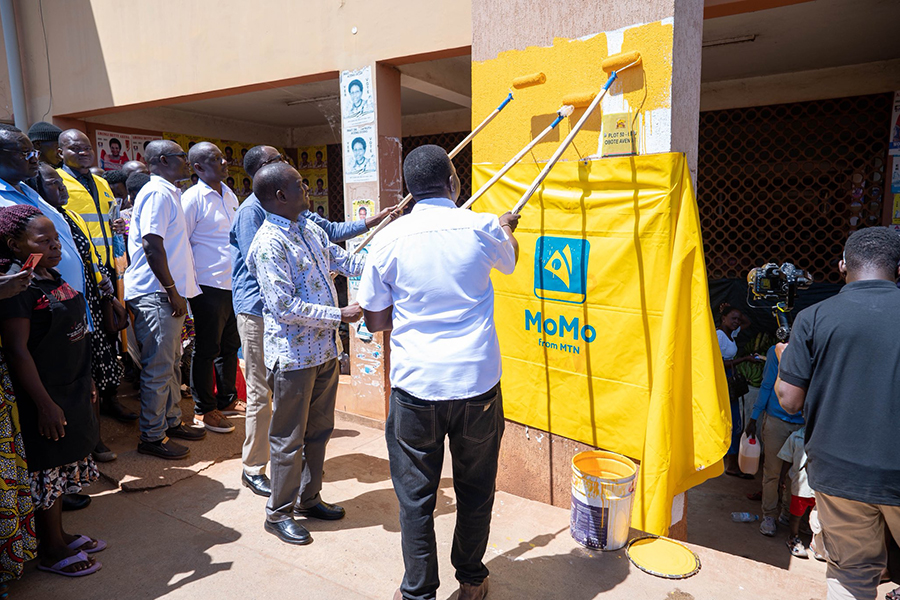 MTN MoMo Partners with Lira City to Beautify Main Market