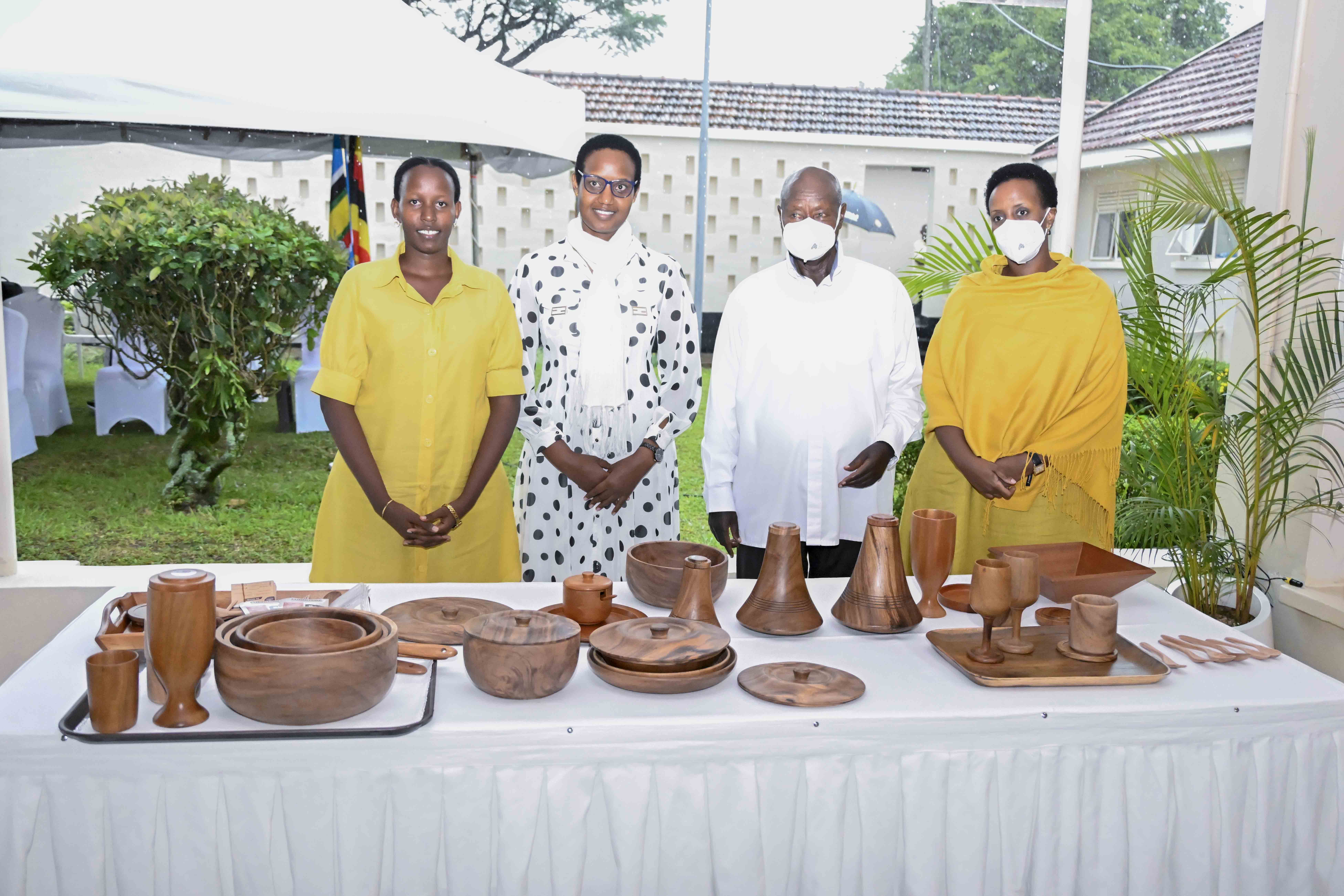 Matongo Wood Works:Museveni Hails Local Enterprise for Reviving African ...