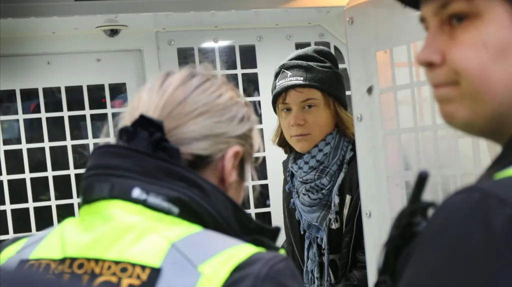 Greta Thunberg arrested over Palestine Action demo