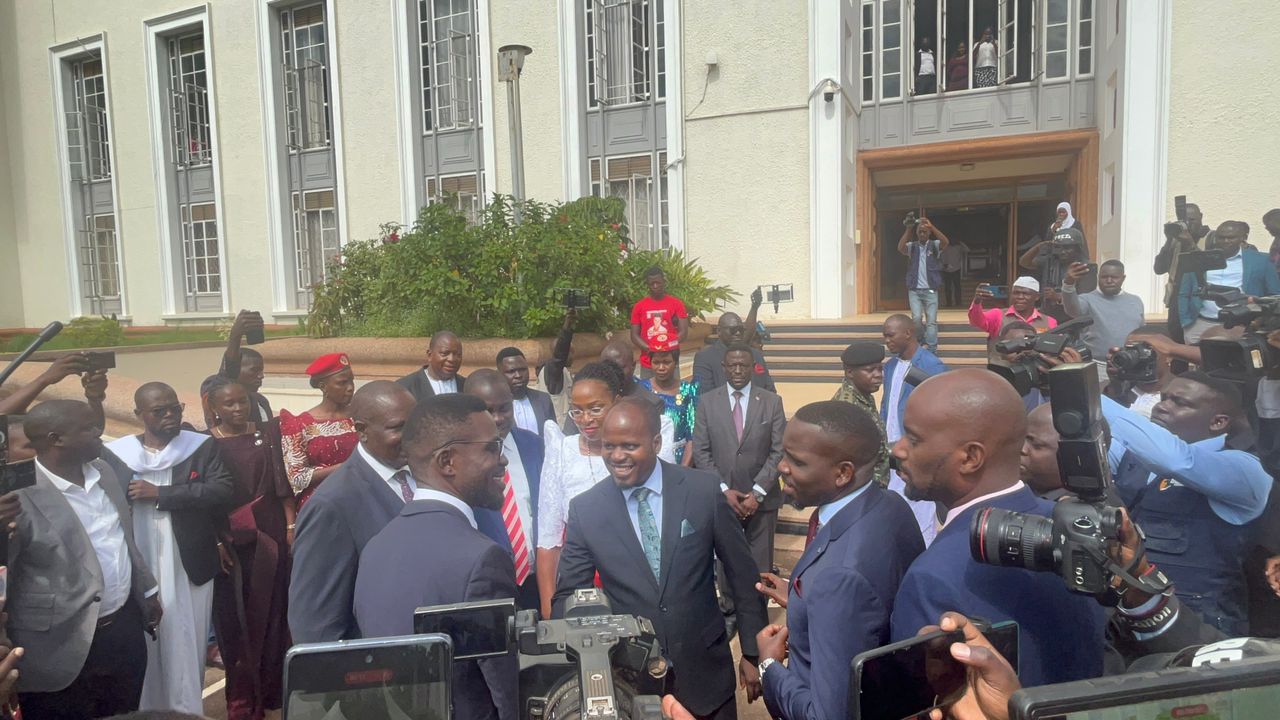 Ssenyonyi Condemns Police for Blocking NUP Leaders from Bulange