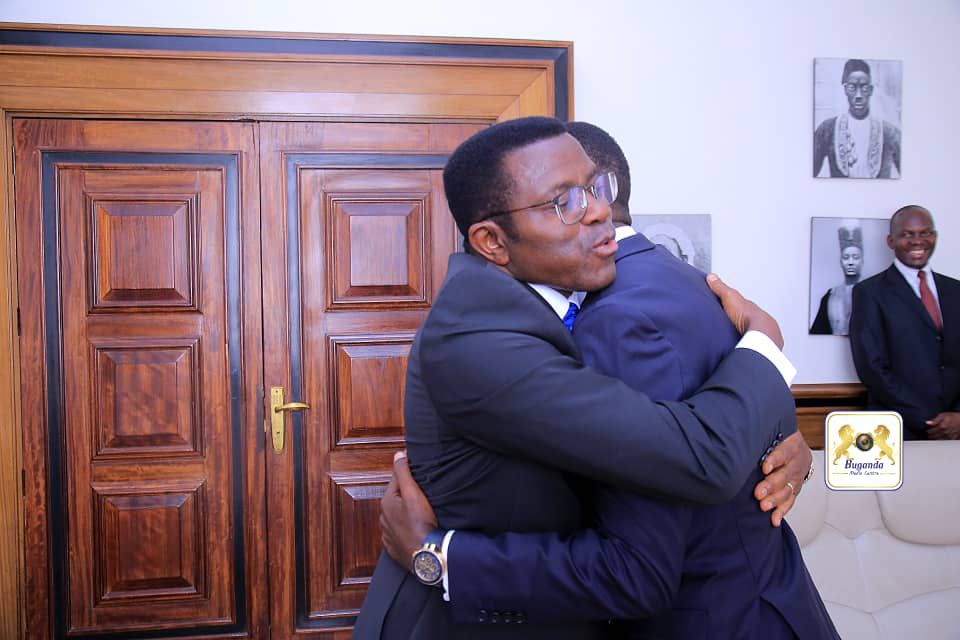 Mayiga Calls for Unity, National Responsibility in Meeting with Bobi Wine